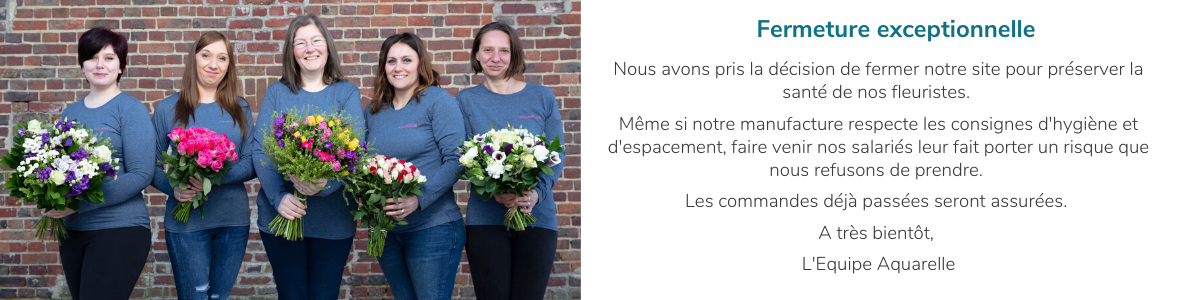 Bouquet de Fleurs - Envoyez des fleurs de saison | Aquarelle