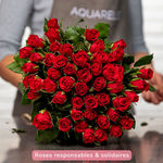 Bouquet de roses - Livraison de 30, 40, 50, 60 roses | Aquarelle